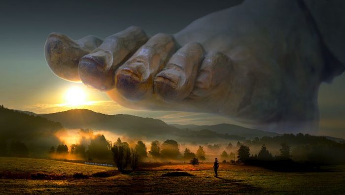 God’s foot – Truth, Faith and Reason